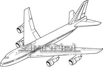 Boing 707 Svg, Eps, Ai, Dxf, Ai, Png, Jpg - Etsy