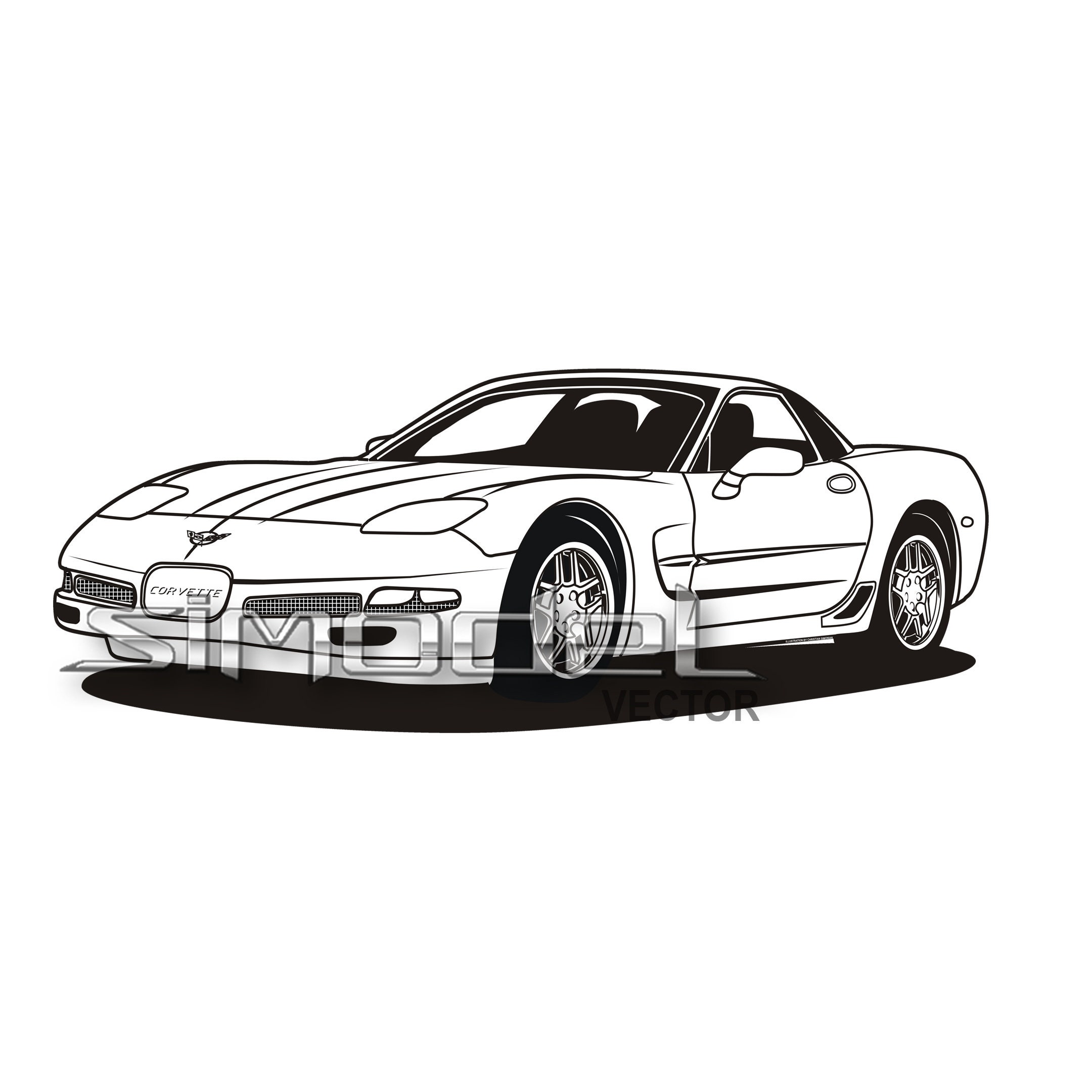 Corvette Silhouette C5