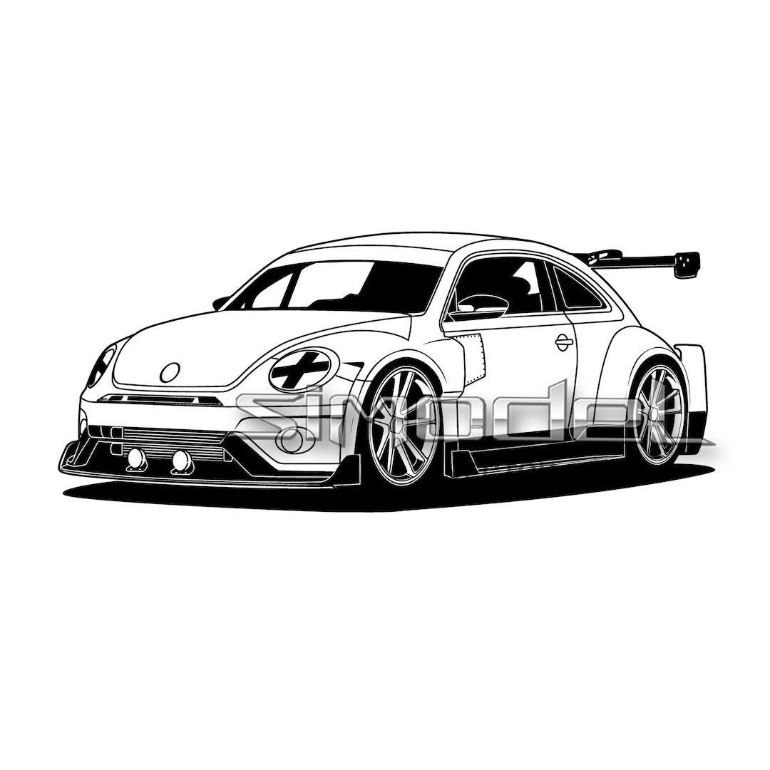 German Sport Car Svgepsaidxfpngjpg Car Vector Cricut - Etsy
