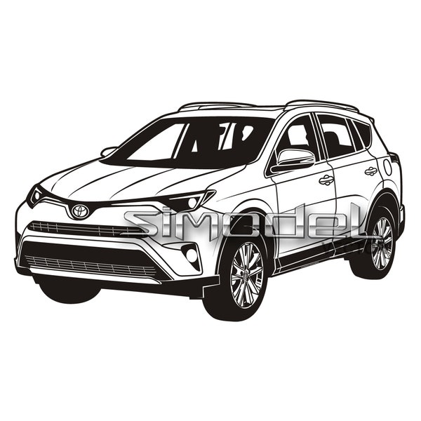 Rav4 Template - Etsy Canada