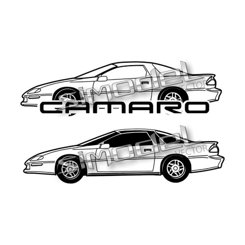 Chevrolet Camaro Svg Svg Cutting File Eps Dxf Pdf Png - Etsy Canada