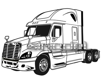 Freightliner Dxf - Etsy