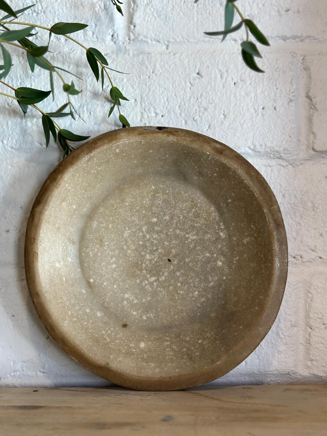 Vintage Marble Bowl - Etsy