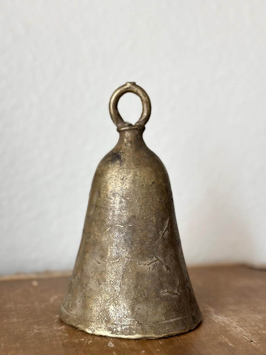 Antique Brass Cow Bell - Etsy