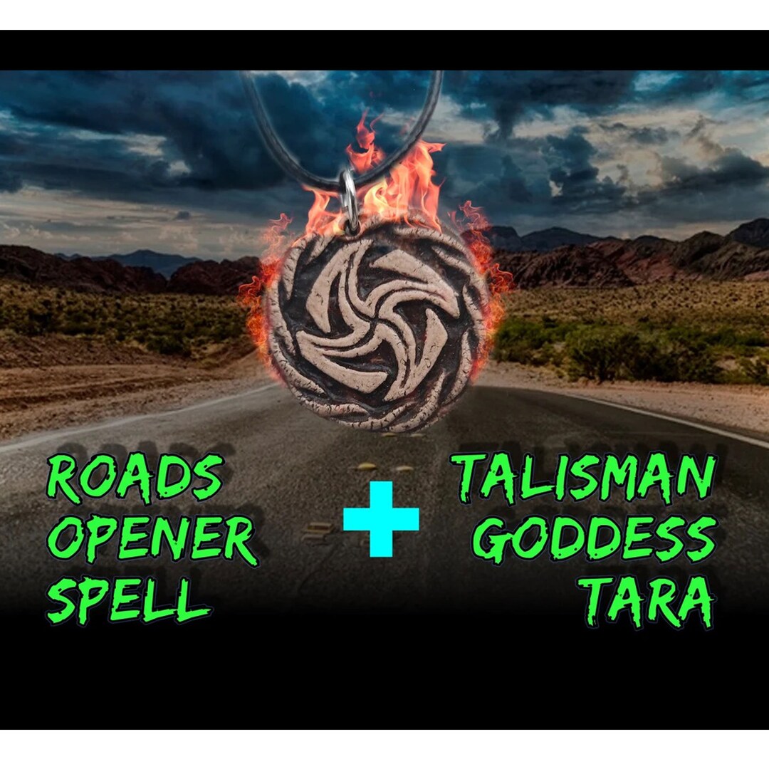 Roads Opener Spell Talisman Goddess Tara. Remove Debris - Etsy