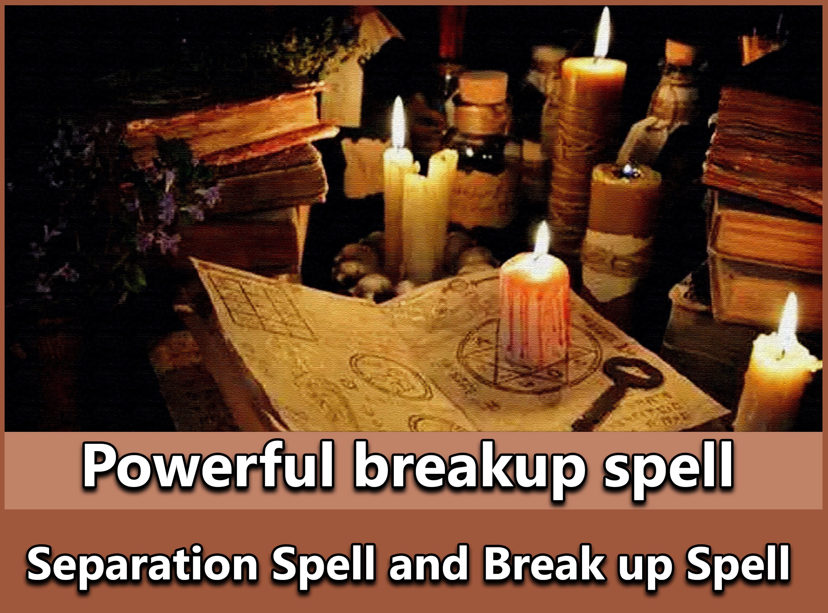 Powerful breakup spell Divorce Spell Separation Spell and | Etsy