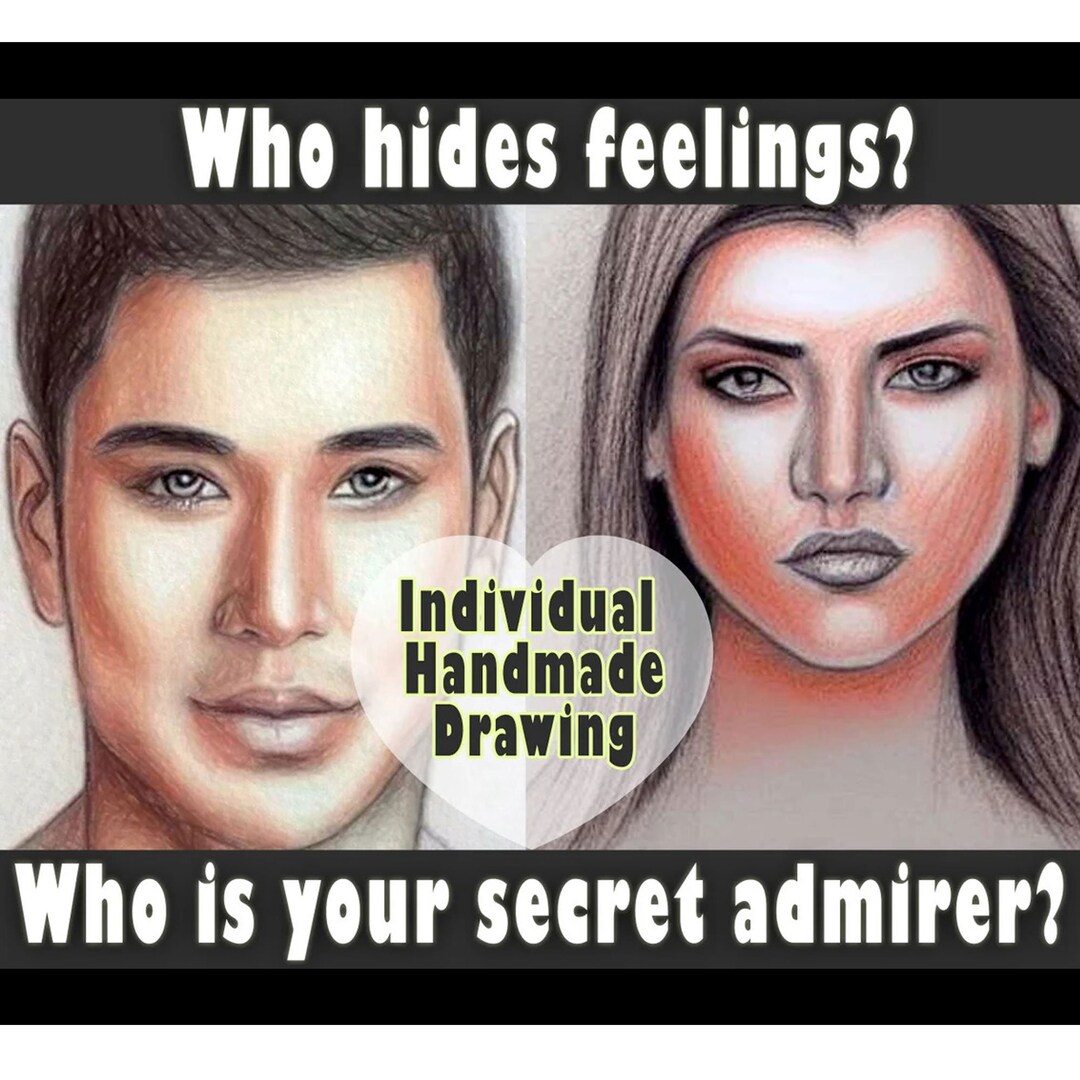 Psychic Artist Will Draw and Describe - Who is Your Secret Admirer? Who ...