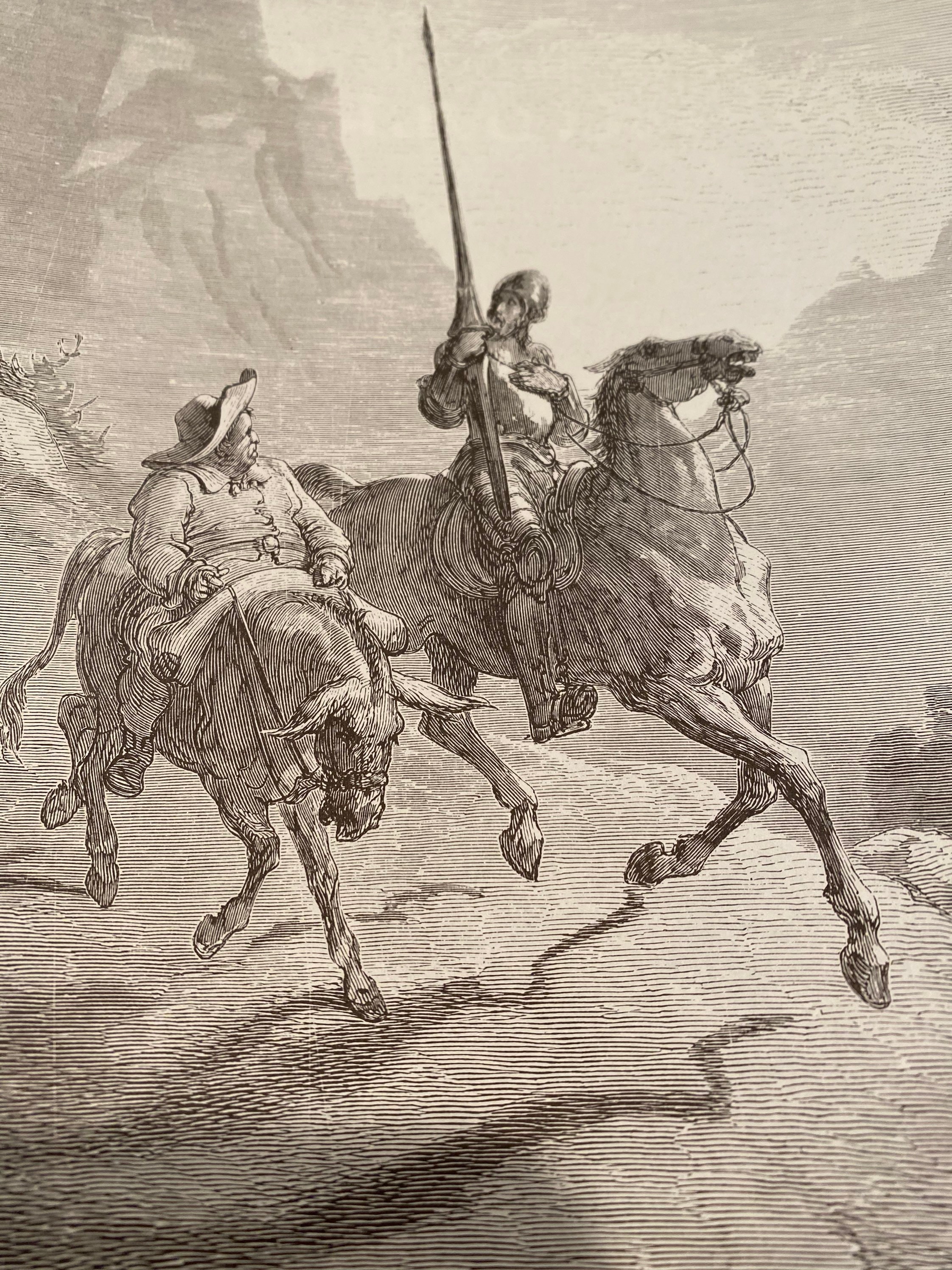 Don Quixote - Gustave Doré Illustrations (shadow Box) - Etsy