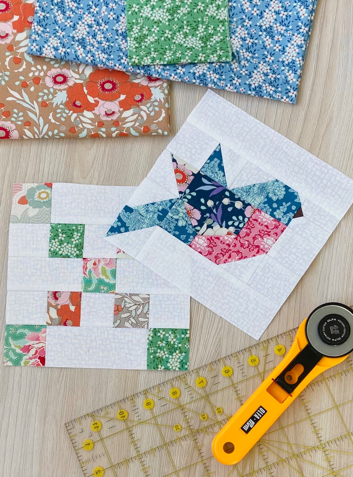 Quilt Pattern Bird Quilt Block Bird Quilt Pattern PDF - Etsy