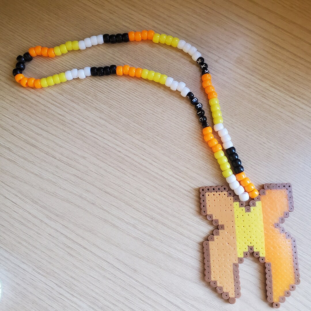 Africa Excision Perler Necklace: Lost Lands, Bass Canyon, Paradise Blue ...