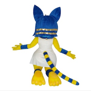 Large soft plush toy pillow. ankha. animal crossing. Plush doll ...