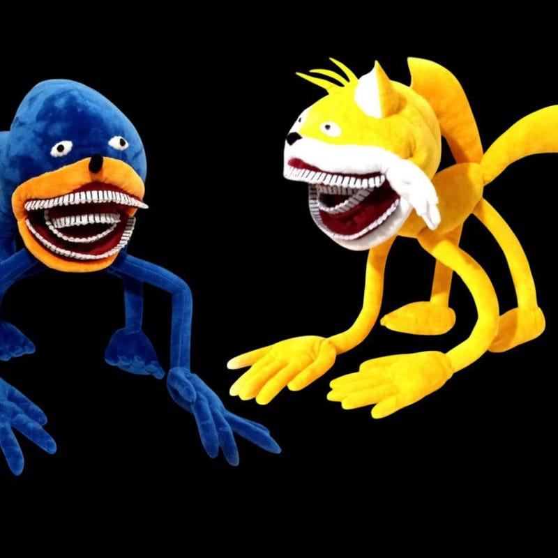 Shin Sonic Plushie - Etsy