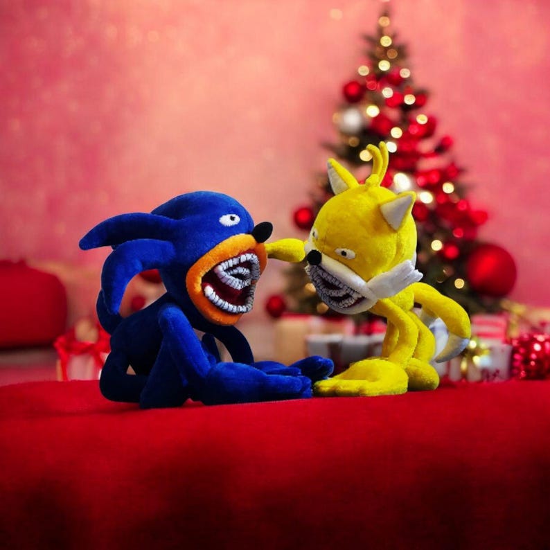 A Toothy Monster is a Soft Plush Toy, Custom-made From a Child's ...