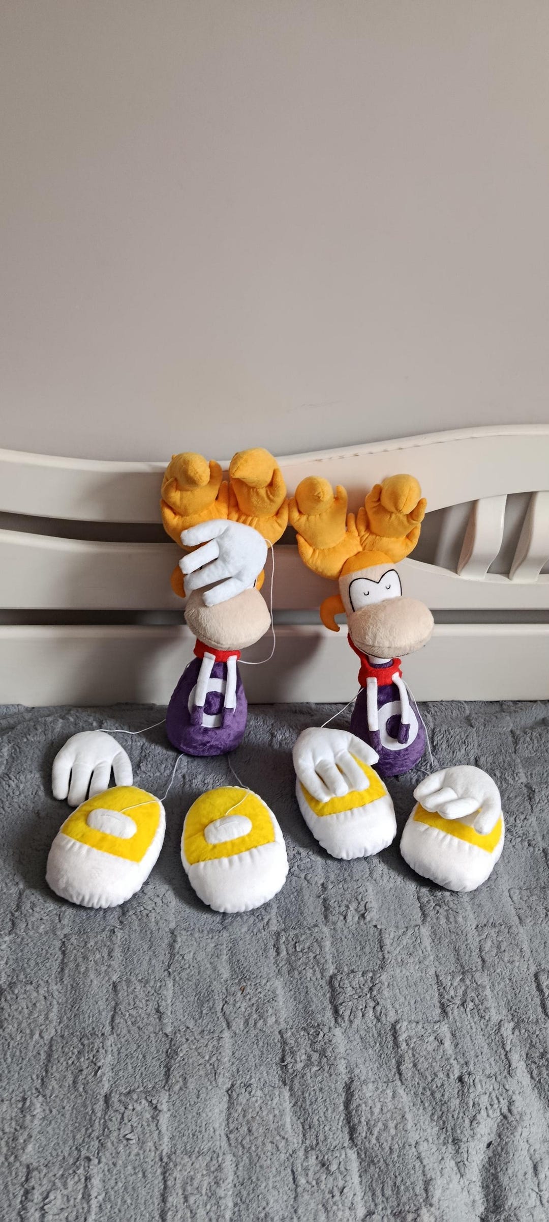 Custom Rayman Inspired Plush Toy: Handmade to Order - Etsy
