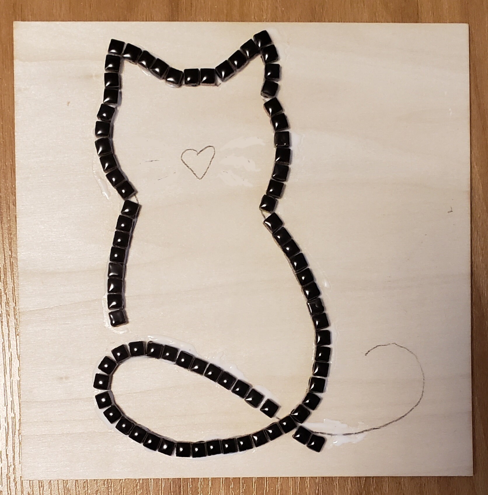 Cat, Craft, Kit, Mosaic, Cat Gifts, Craft Kits for Adults, Pets, Cat ...