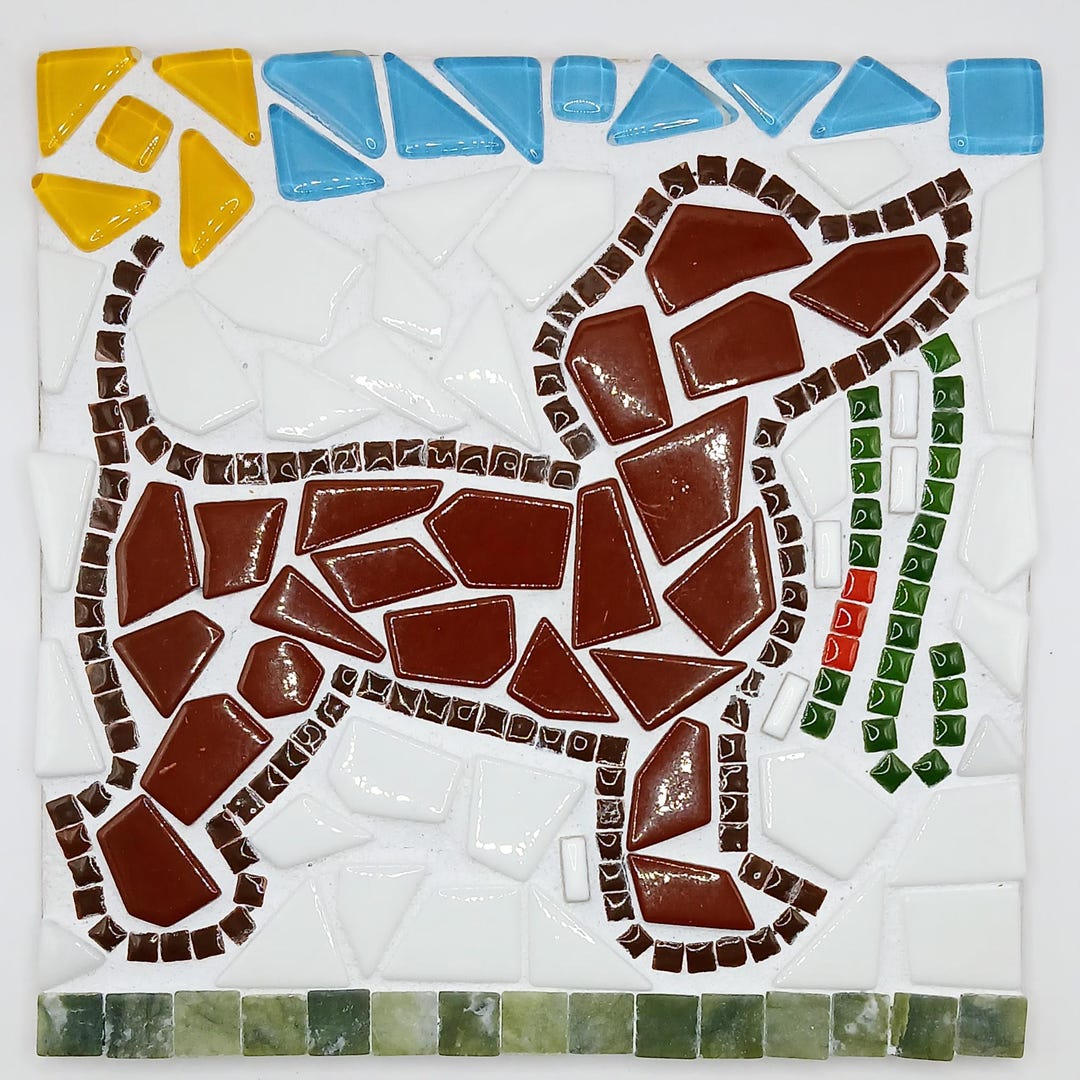 Dog Mosaic DIY Craft Kit: Pet Lover Beginner Project - Etsy