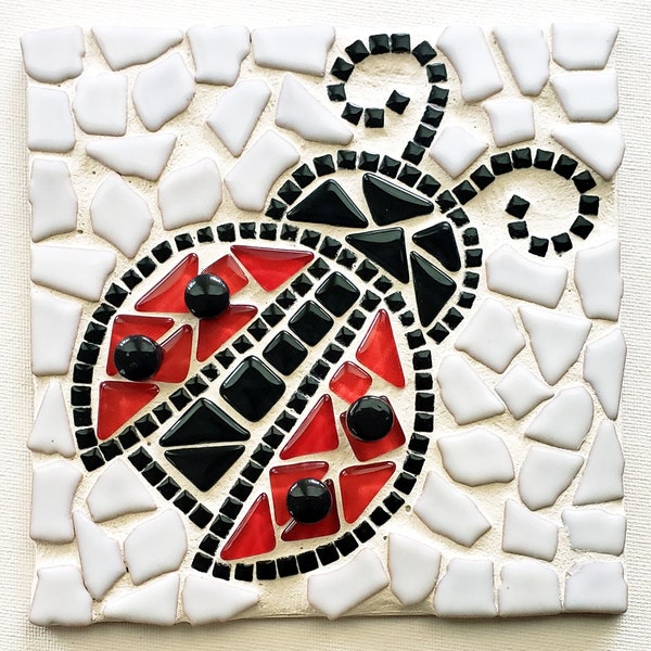 Ladybug Mosaic - Etsy