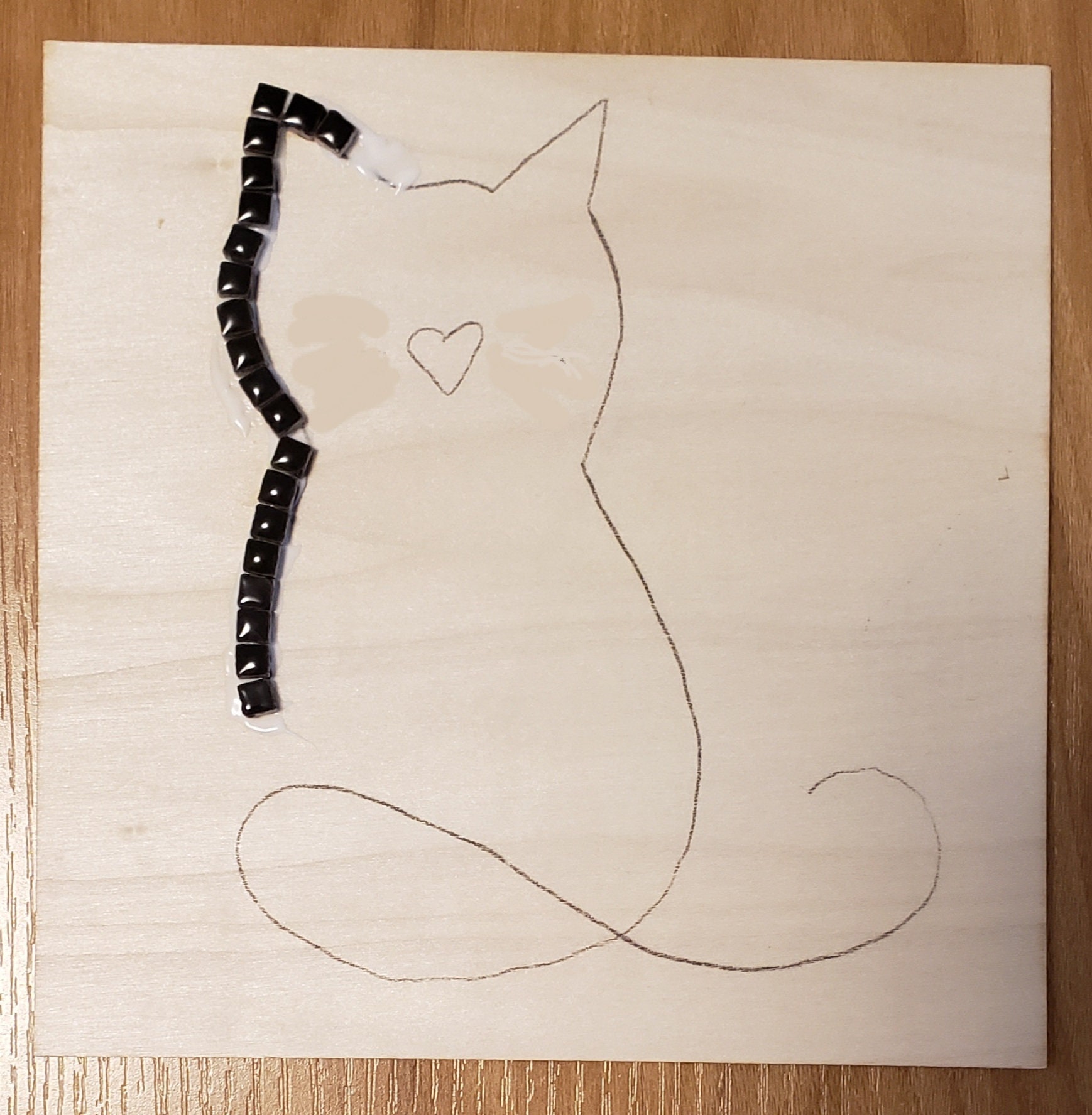 Cat, Craft, Kit, Mosaic, Cat Gifts, Craft Kits for Adults, Pets, Cat ...