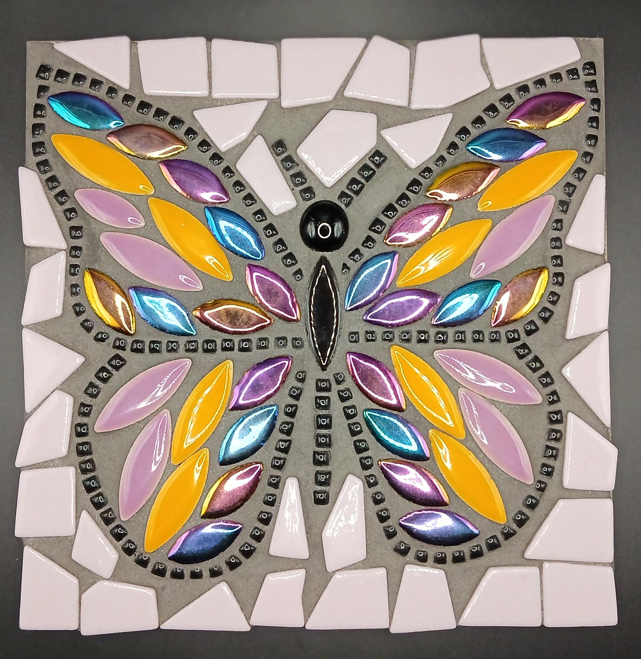 Handcrafted Mosaic Butterfly Craft Kit, DIY Beginner Project - Etsy
