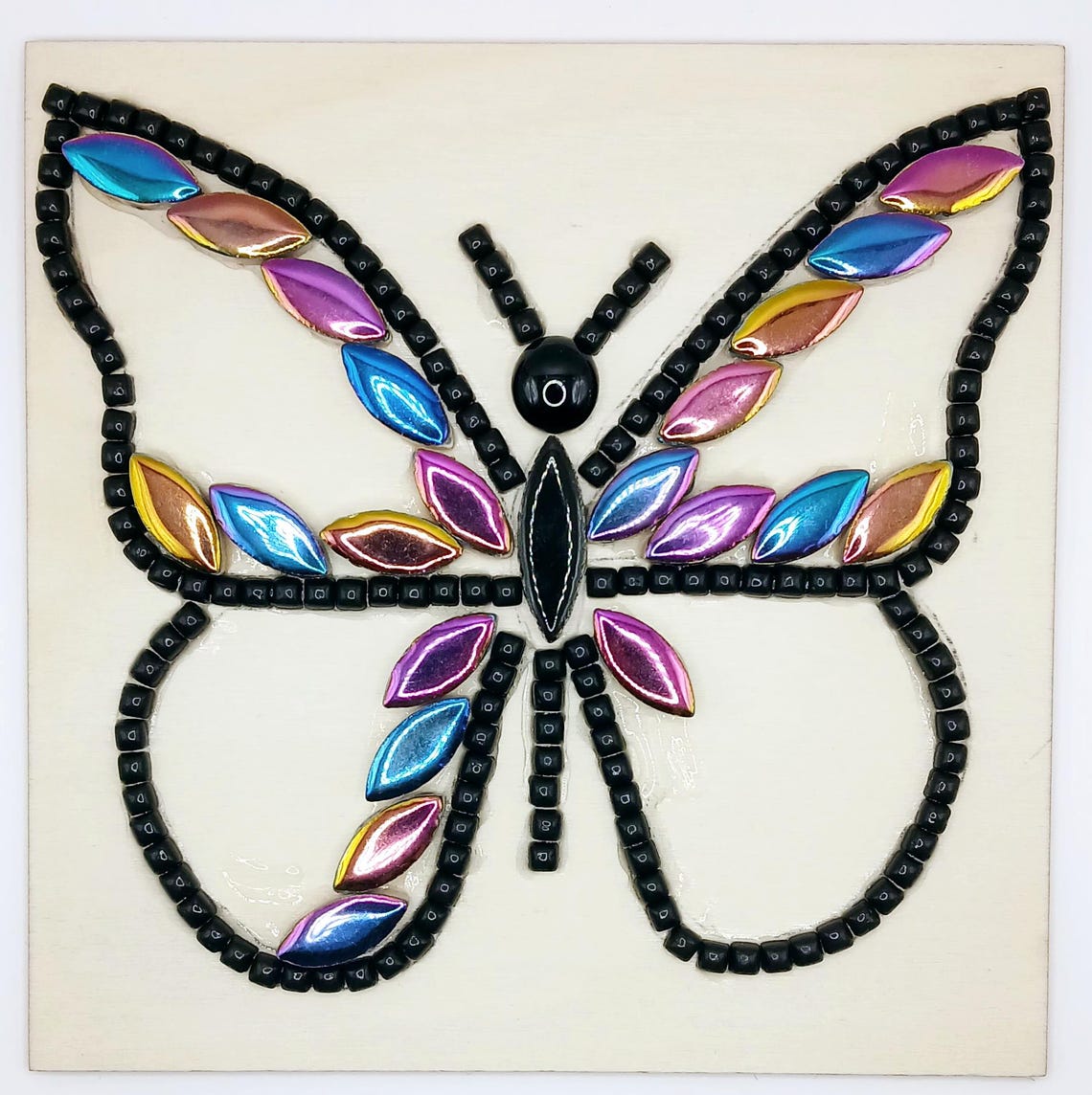 Handcrafted Mosaic Butterfly Craft Kit, DIY Beginner Project - Etsy