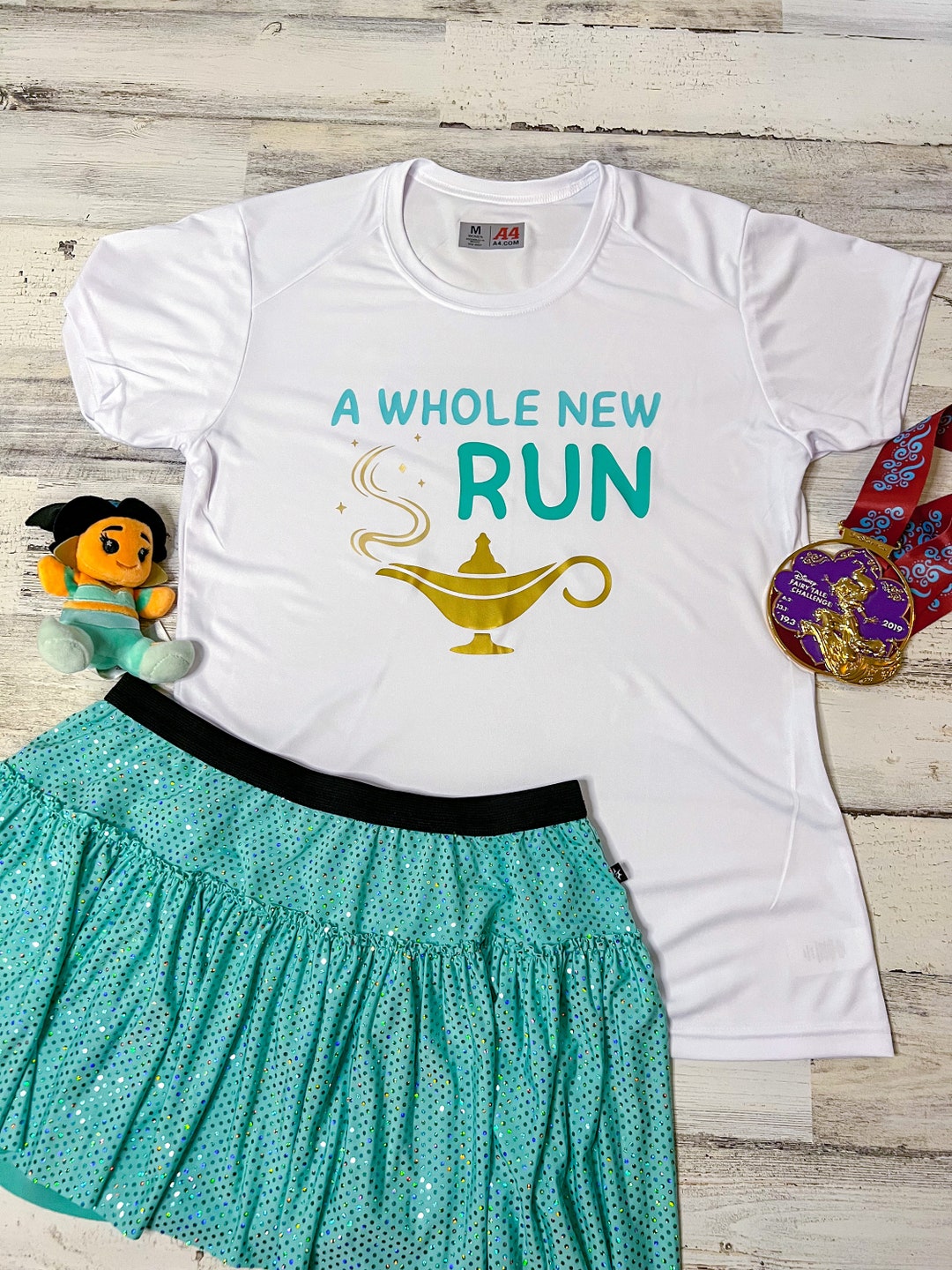 A Whole New Run - Jasmine and Aladdin Inspired Running Shirt ...