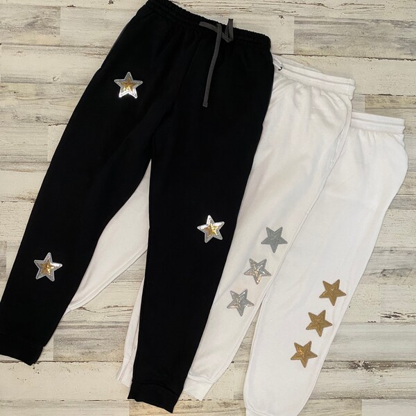 Star Patches Pants - Etsy