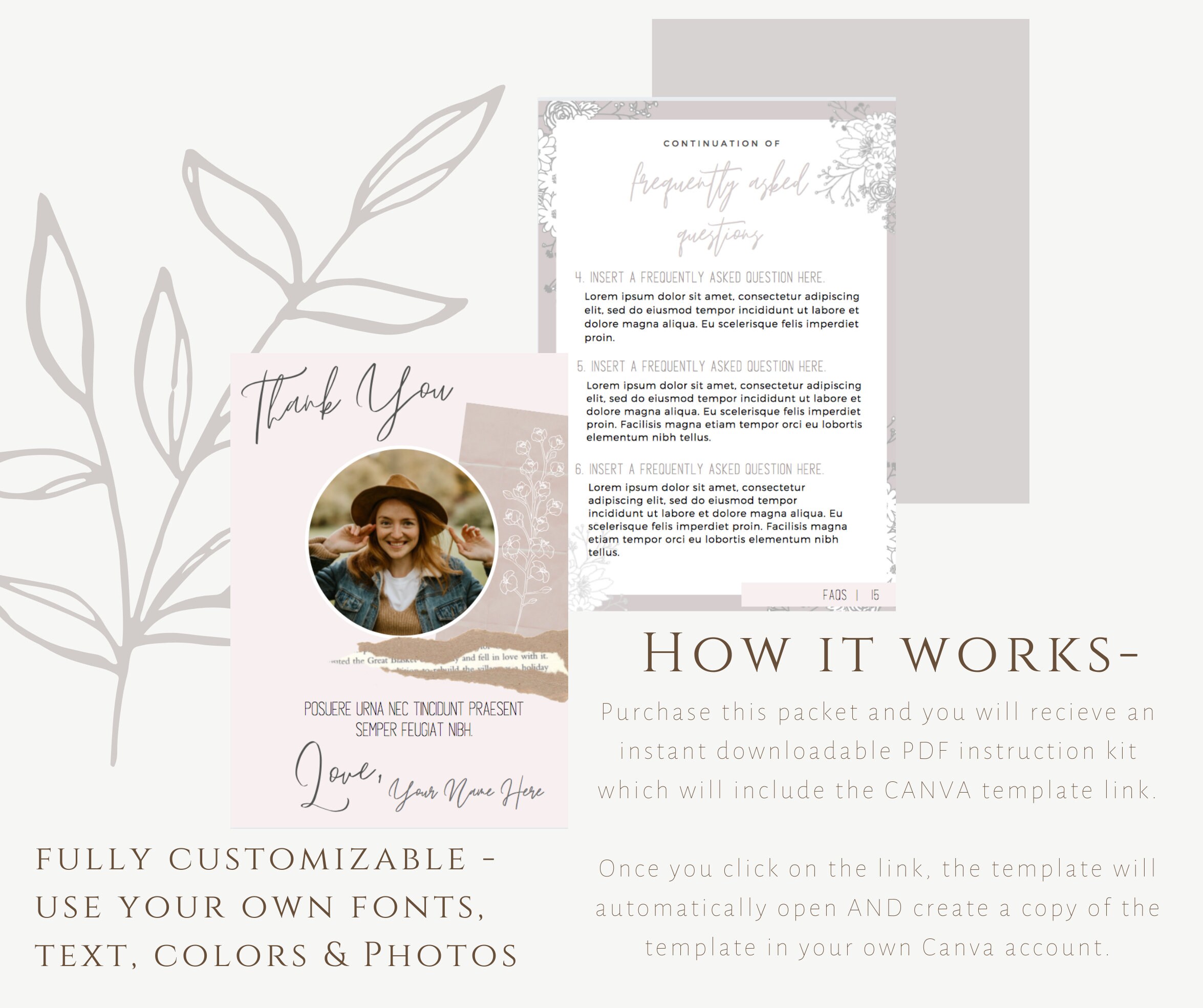 New Client Welcome Packet | Wedding Photography Guide for Photographers ...