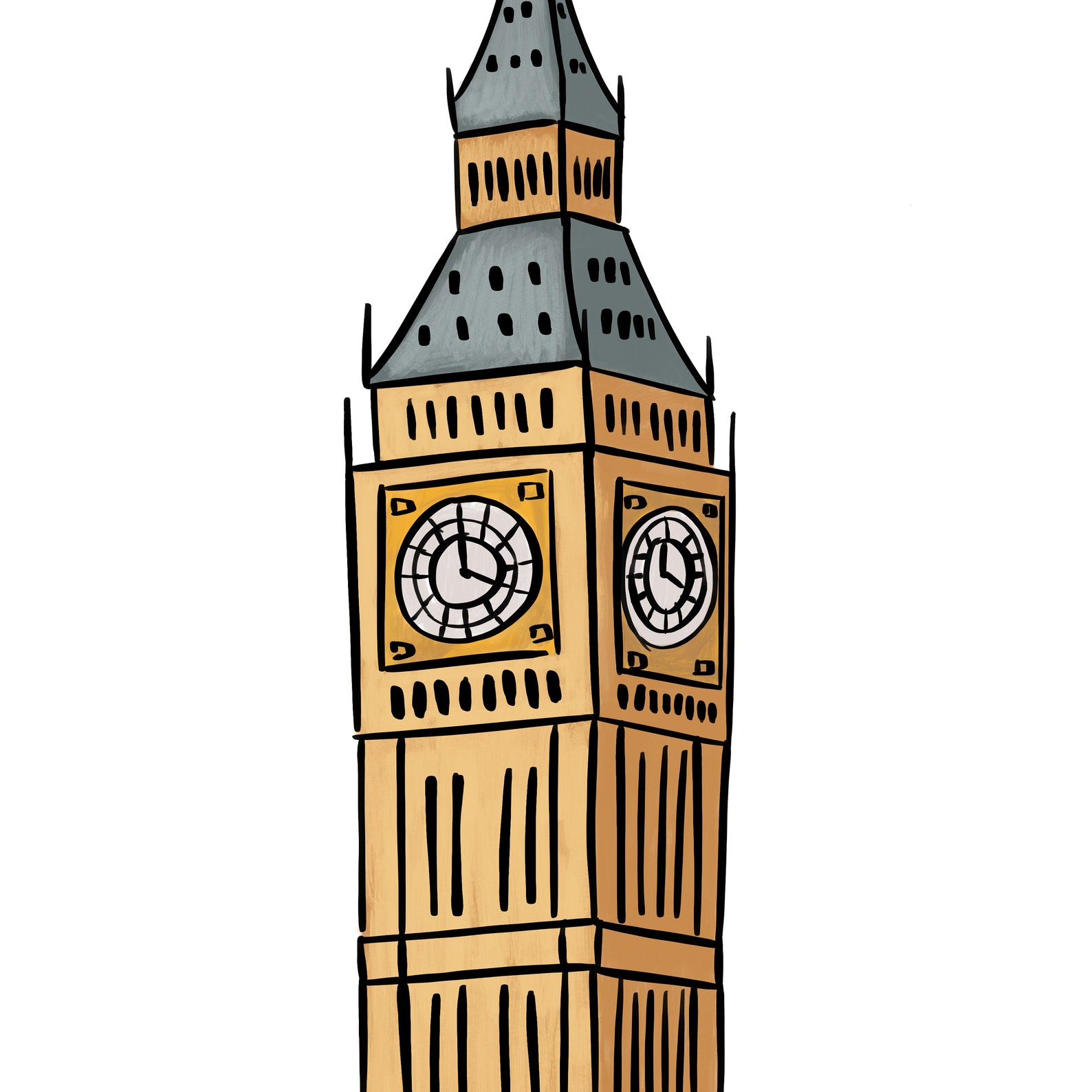 Big Ben Printable Art Instant Download Travel Wall Decor | Etsy