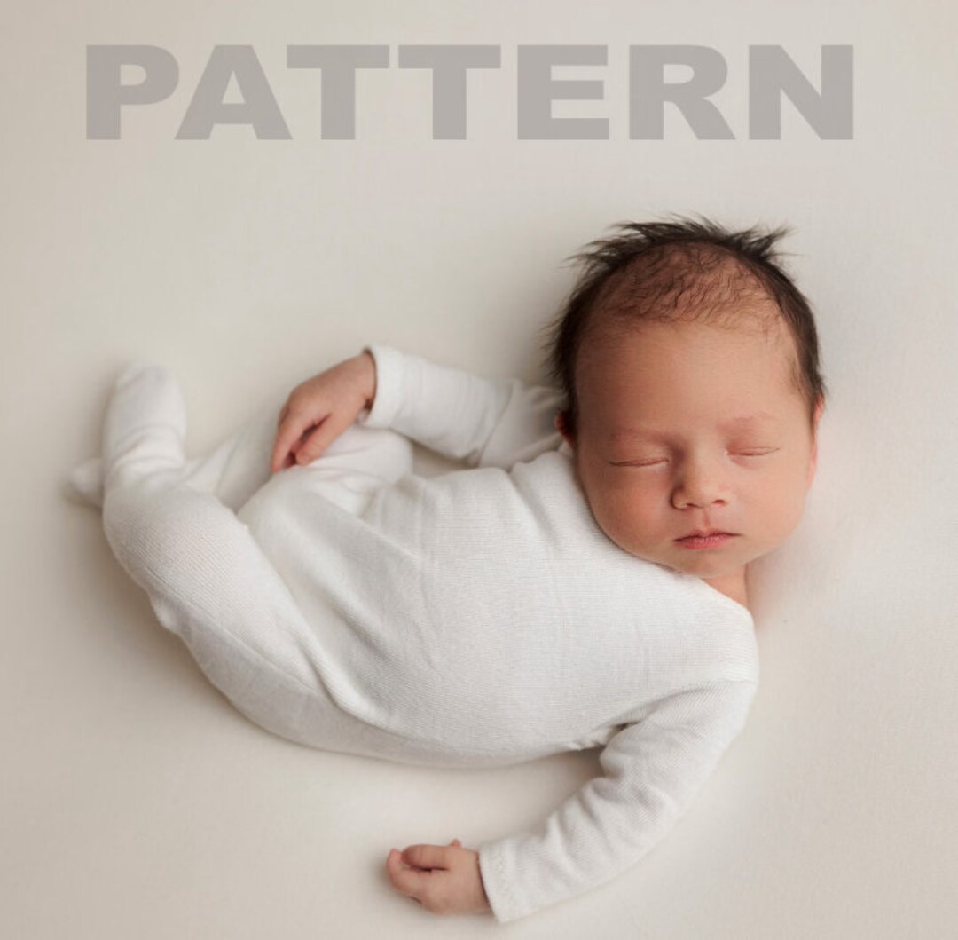 Newborn Collection 3 SEWING PATTERNS, DIY, Digital Download footed ...