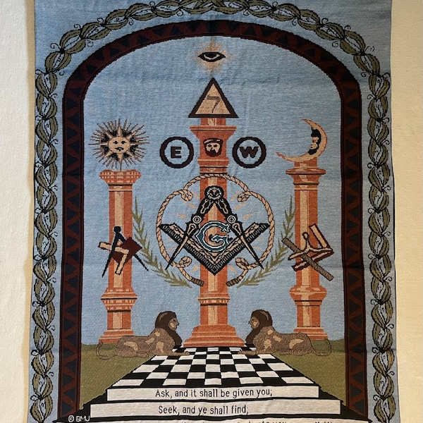 Masonic Rug - Etsy