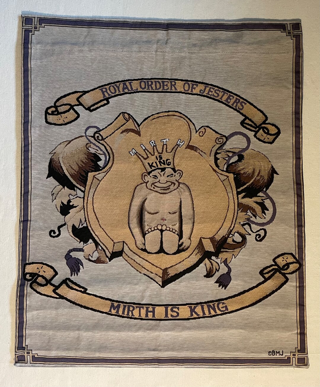 Royal Order of Jesters Wall Hanging / 25 X 33 / - Etsy