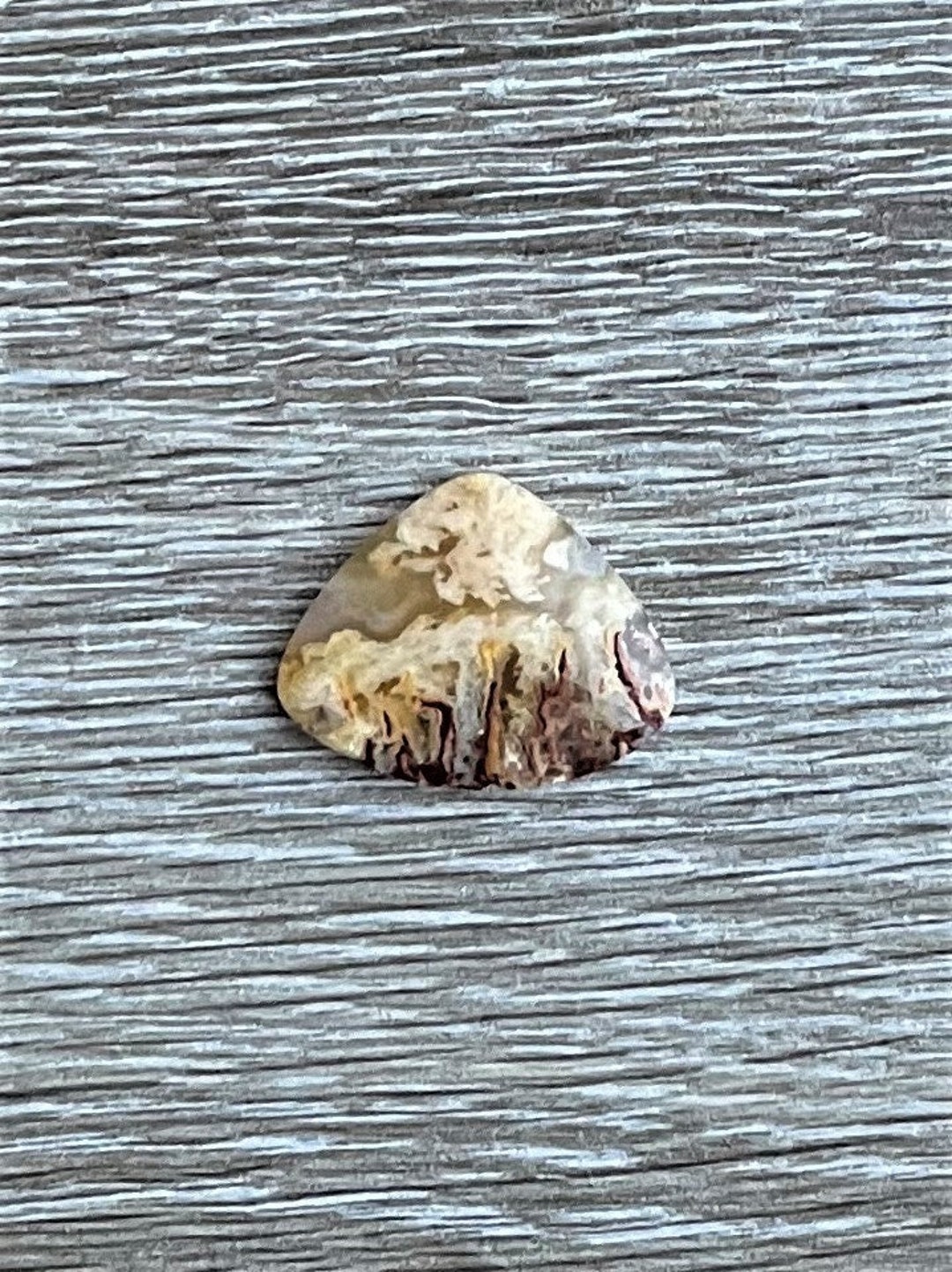 Graveyard Point Plume Agate, E. Oregon/ Idaho, 24x30x5.8mm, Bezel 2.4mm ...