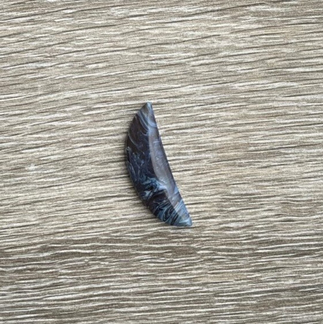 Leland Blue Slag Michigan 39x13x6.0mm Bezel 2.7mm - Etsy