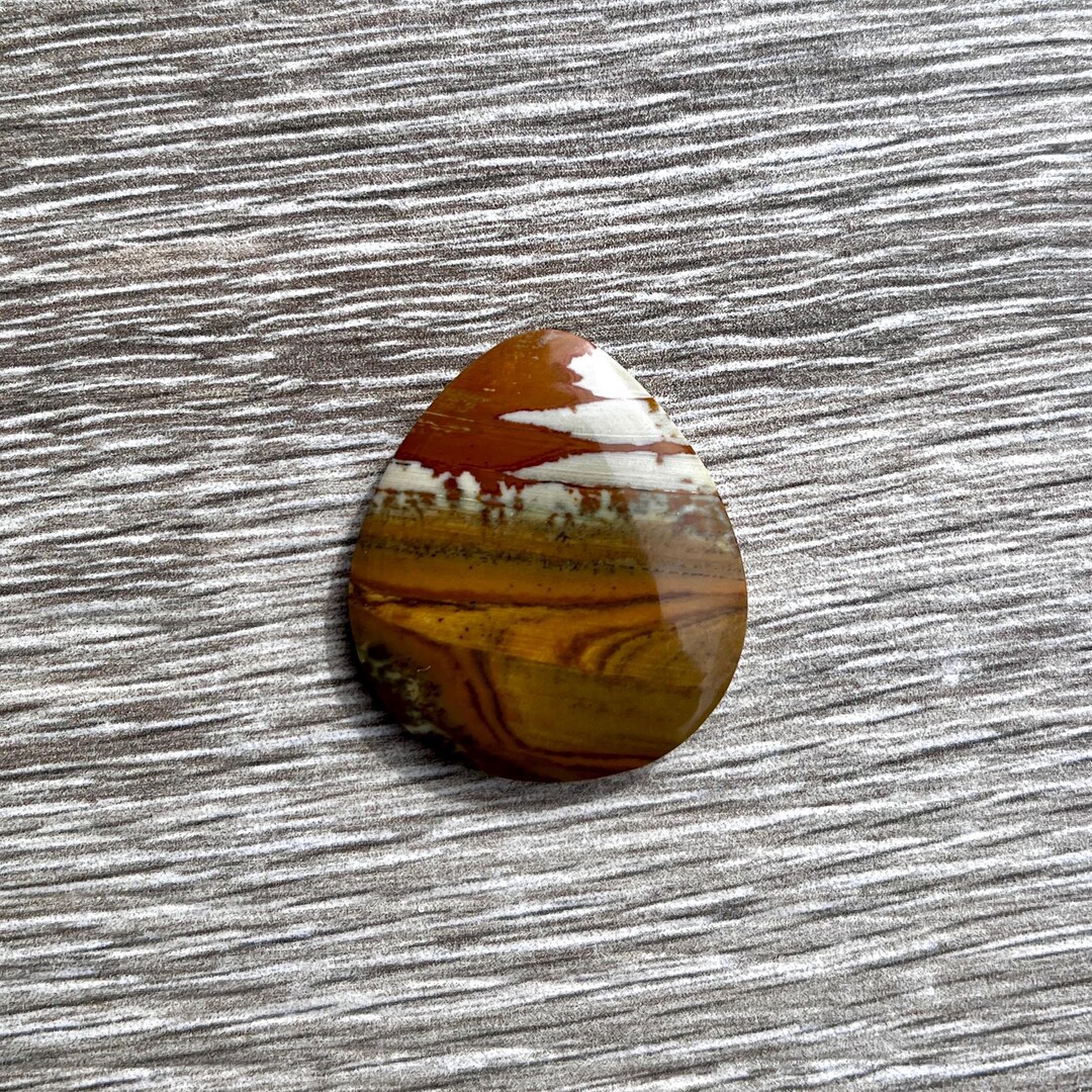 Owyhee Picture Jasper, E. Oregon/ Idaho, 33.3x29.3x4.9, Shoulder Bezel ...