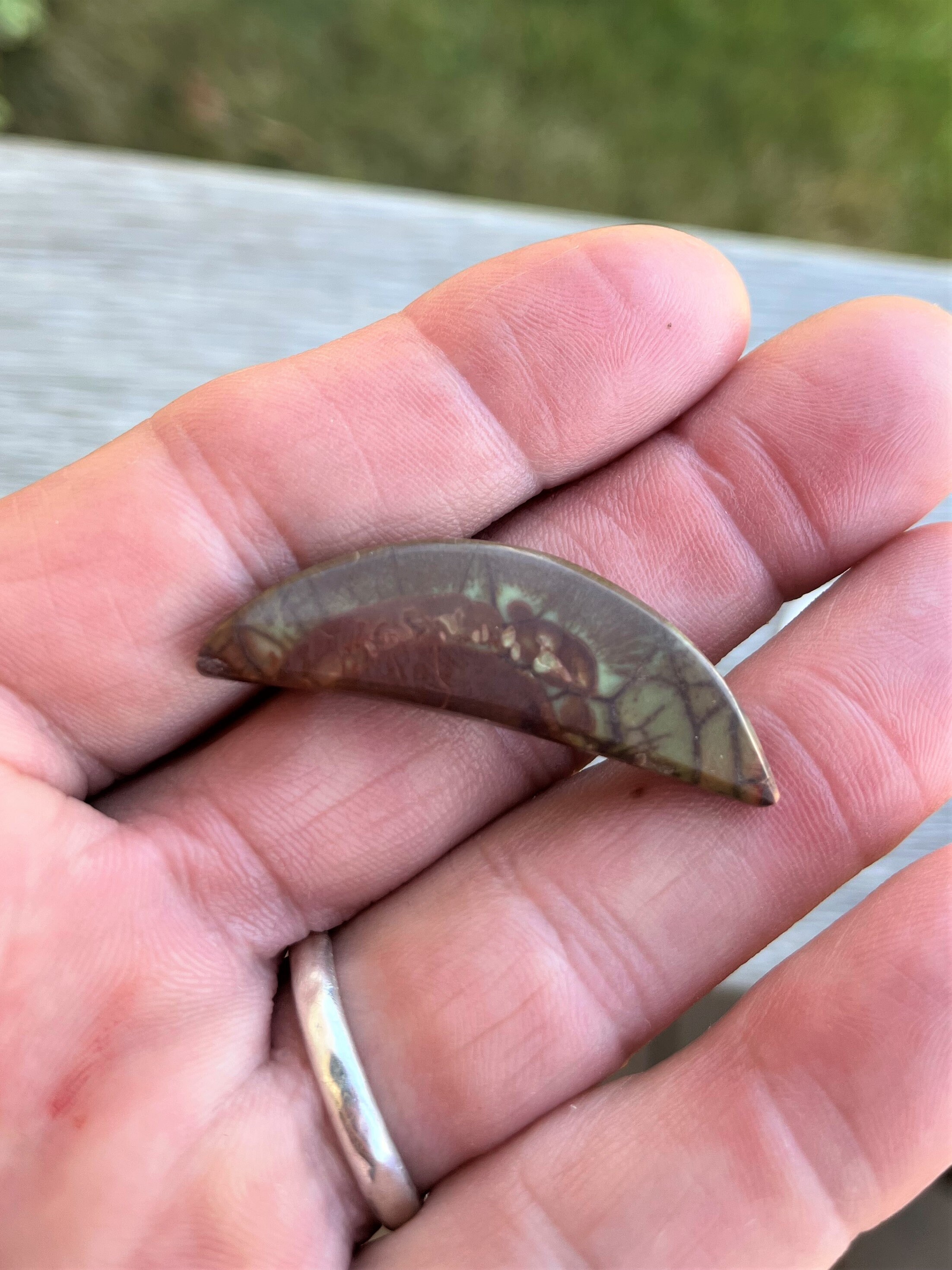 Spider Web Jasper 44x14x5.9mm Bezel 2.9mm - Etsy
