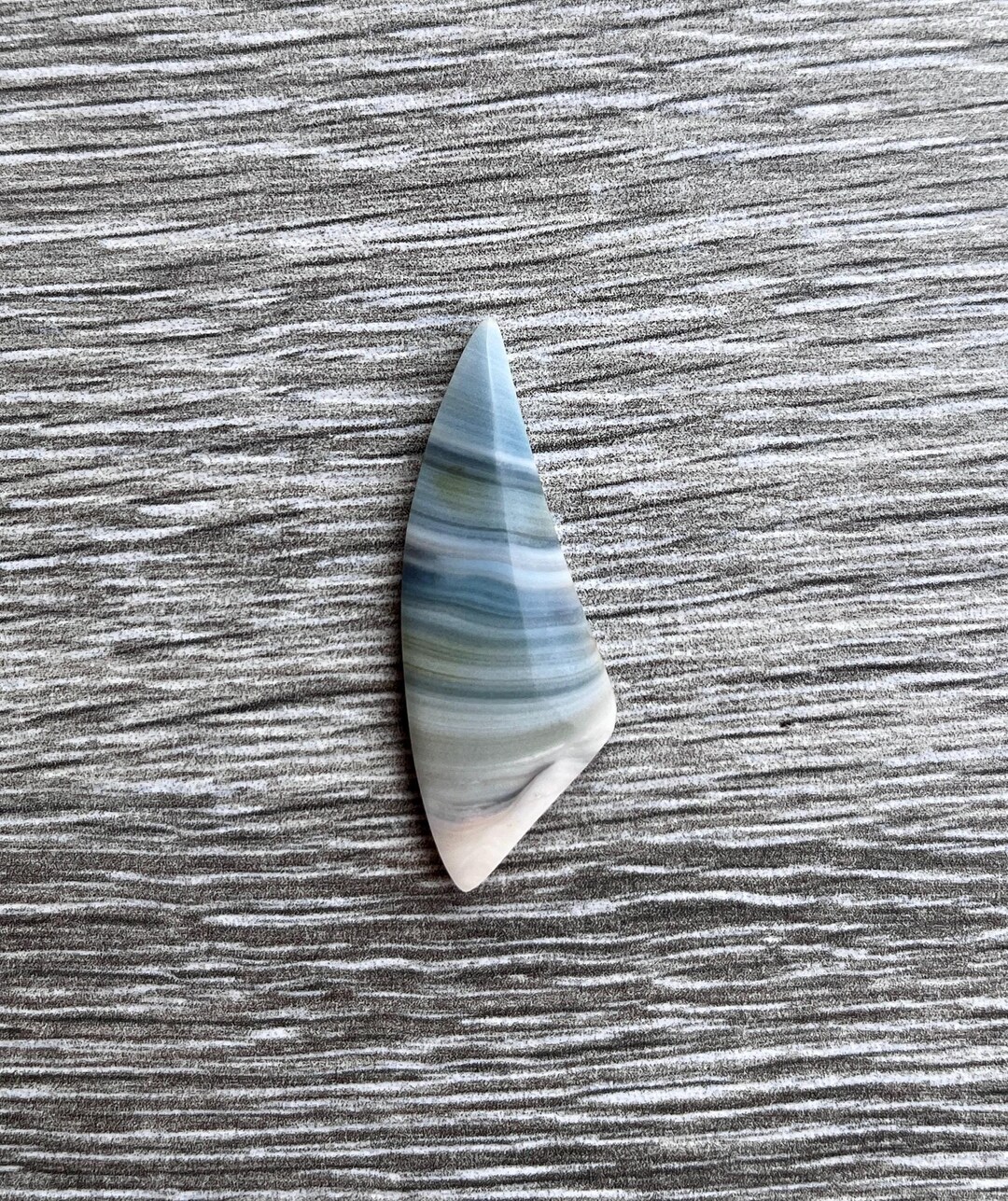 Windy Mountain Jasper, Empire, Nevada, 39.6x16x4.4mm, Shoulder Bezel 2 ...