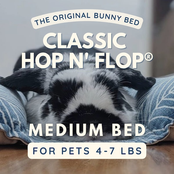 Rabbit Snuggle Bed - Etsy