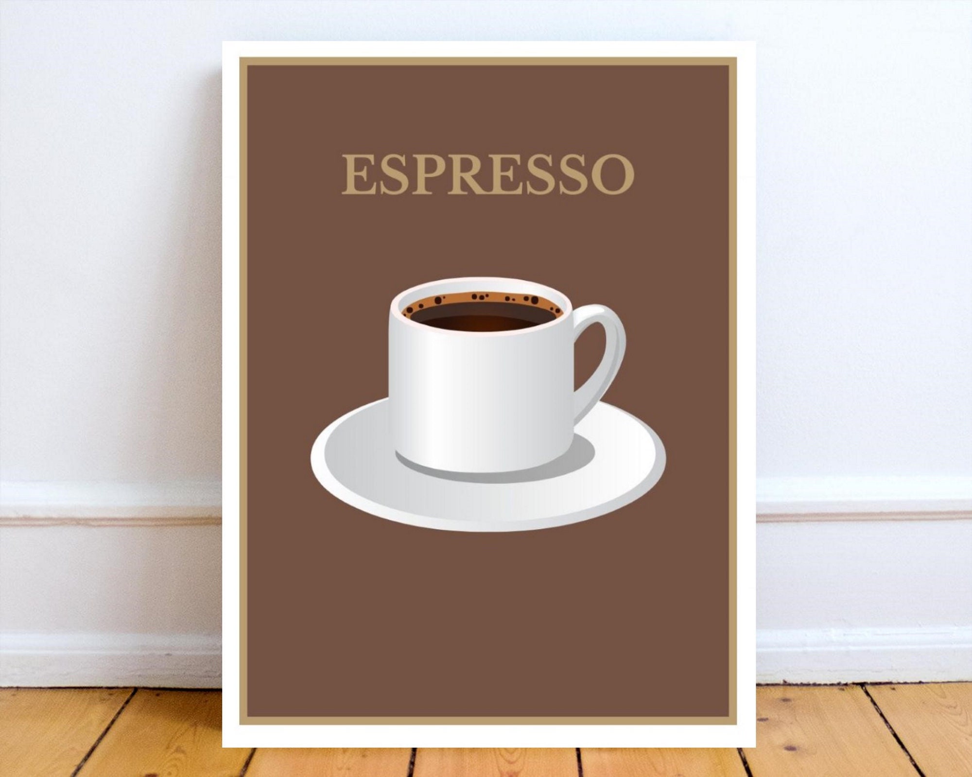 Coffee Lover Art Set of 3,welcoming Kitchen Wall Art, Cafe Artwork ...