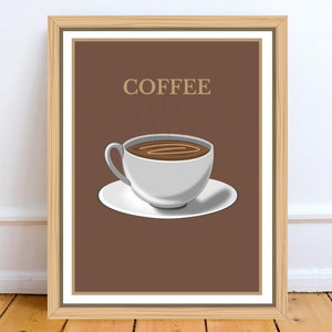 Coffee Lover Art Set of 3,welcoming Kitchen Wall Art, Cafe Artwork ...