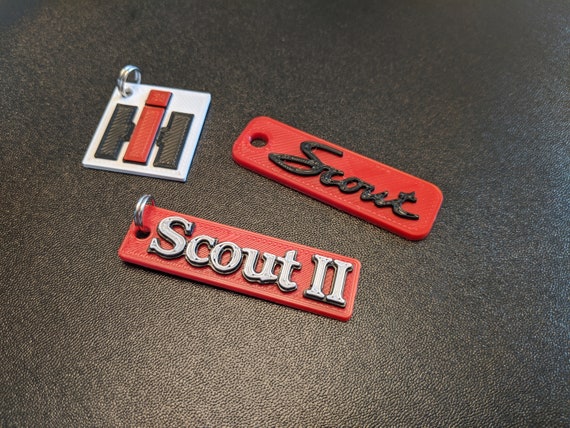 International Harvester Scout Keychains SET OF 3 | Etsy