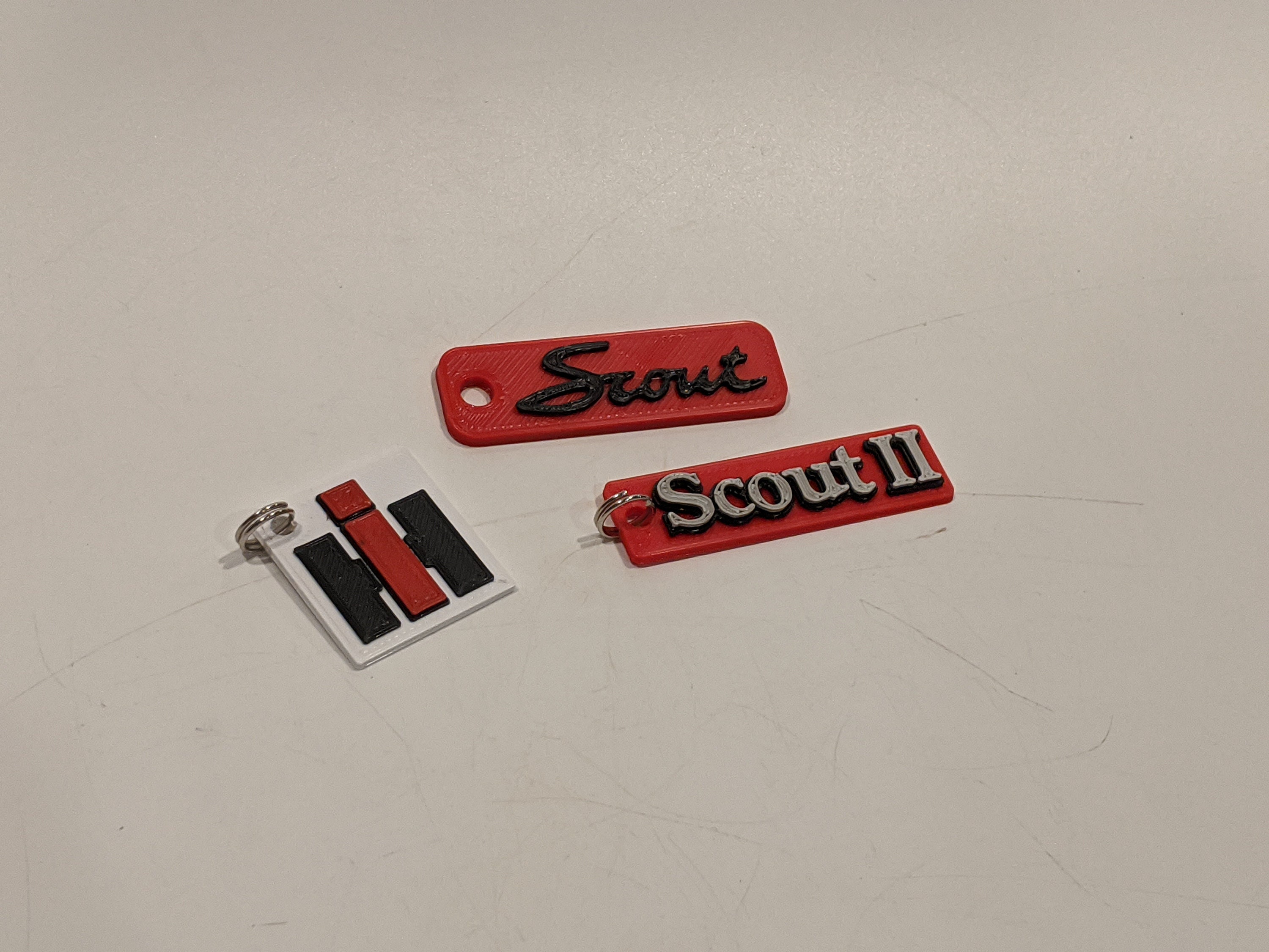 International Harvester Scout Keychains - SET OF 3 - Etsy