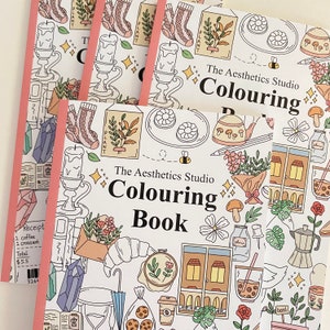 The Aesthetics Studio Colouring Book - Colouring, Coloring Therapy ...