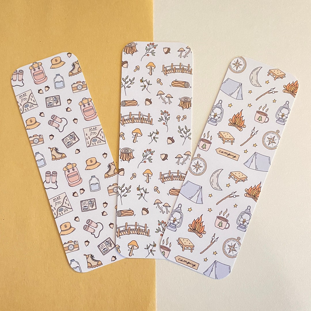 Adventure Bookmarks Handmade Bookmark, Cute Seasons, Gifts for Her ...