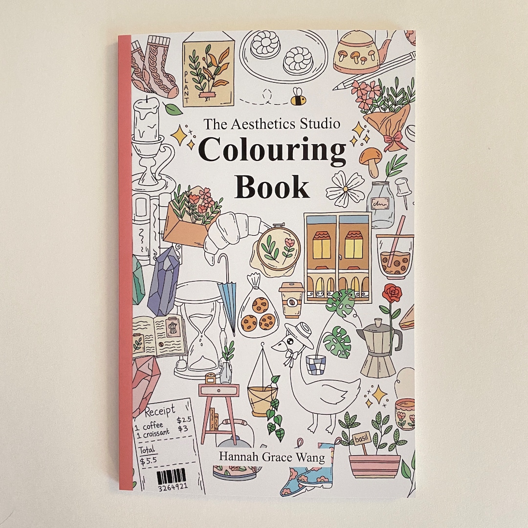 The Aesthetics Studio Colouring Book - Colouring, Coloring Therapy ...
