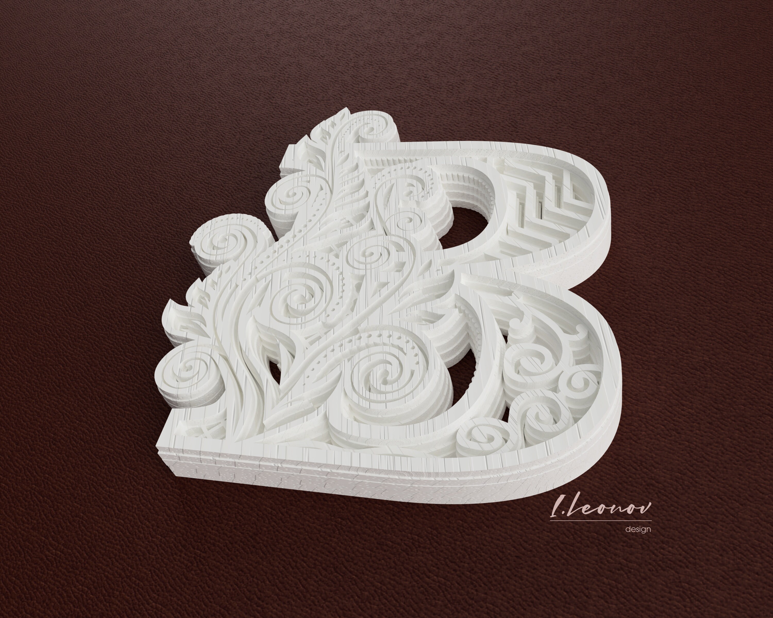 Laser Cut DXF Letter B DXF Alphabet Letter B Laser Cut - Etsy Canada