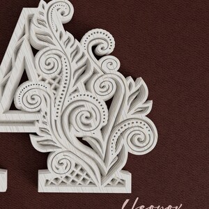 Laser Cut DXF Letter A DXF Alphabet Letter A, , Laser Cut Letter ...