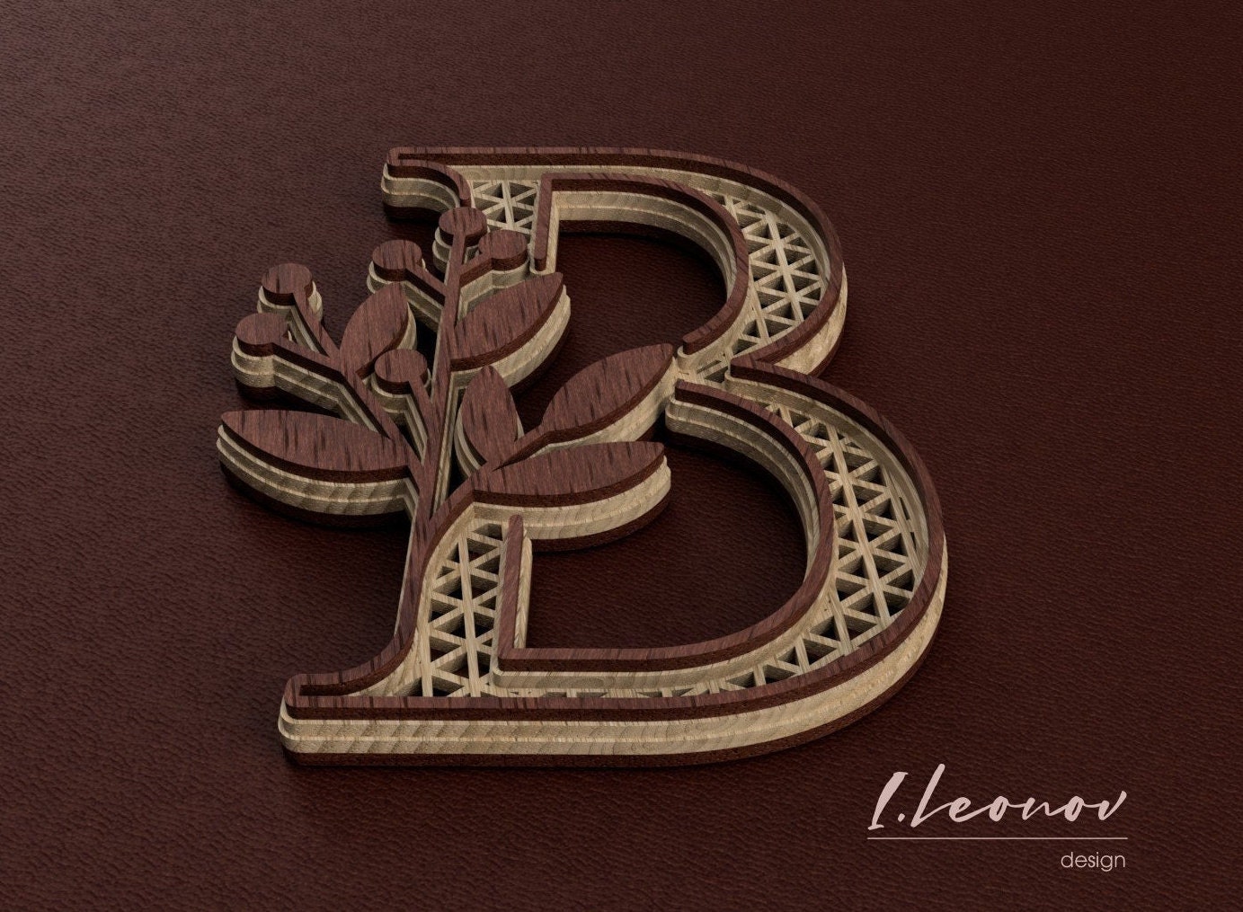 Laser Cut DXF Letter B DXF Alphabet Letter B Laser Cut - Etsy Israel