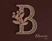 Laser Cut DXF Letter B DXF Alphabet Letter B Laser Cut - Etsy