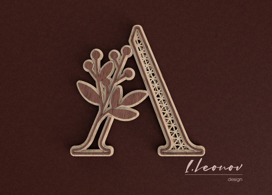 Laser Cut DXF Letter A DXF Alphabet Letter A, , Laser Cut Letter ...