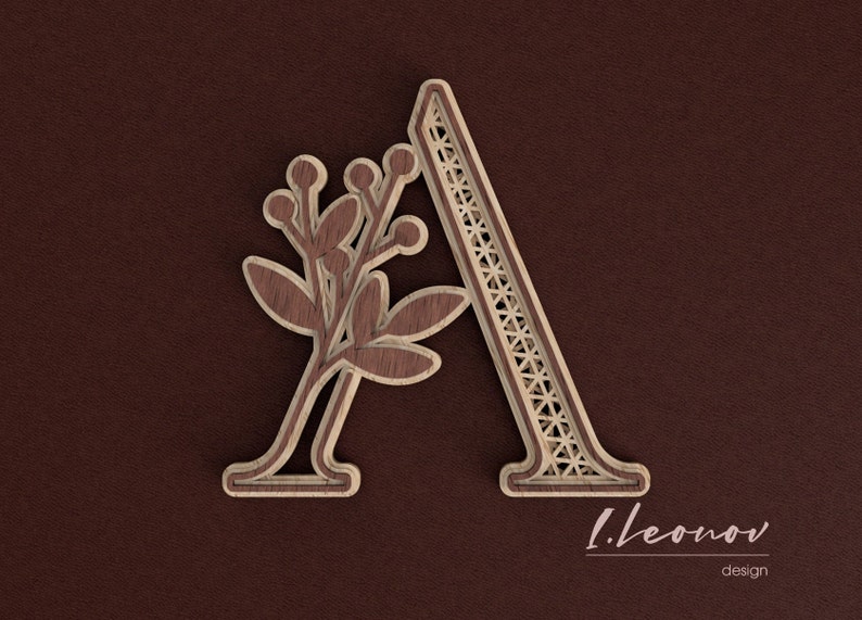 Laser Cut DXF Letter A DXF Alphabet Letter A Laser Cut | Etsy